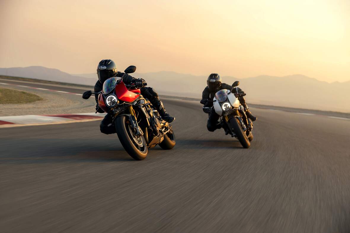Triumph Speed Triple RR, uma invocada café racer | Motociclismo Online