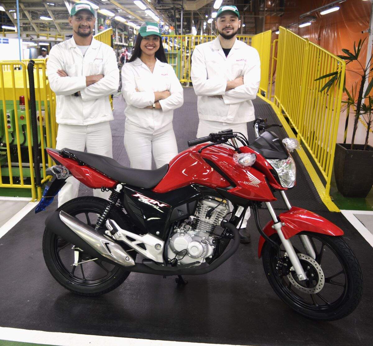 Honda completa 8 milhões de motos flex produzidas no Brasil