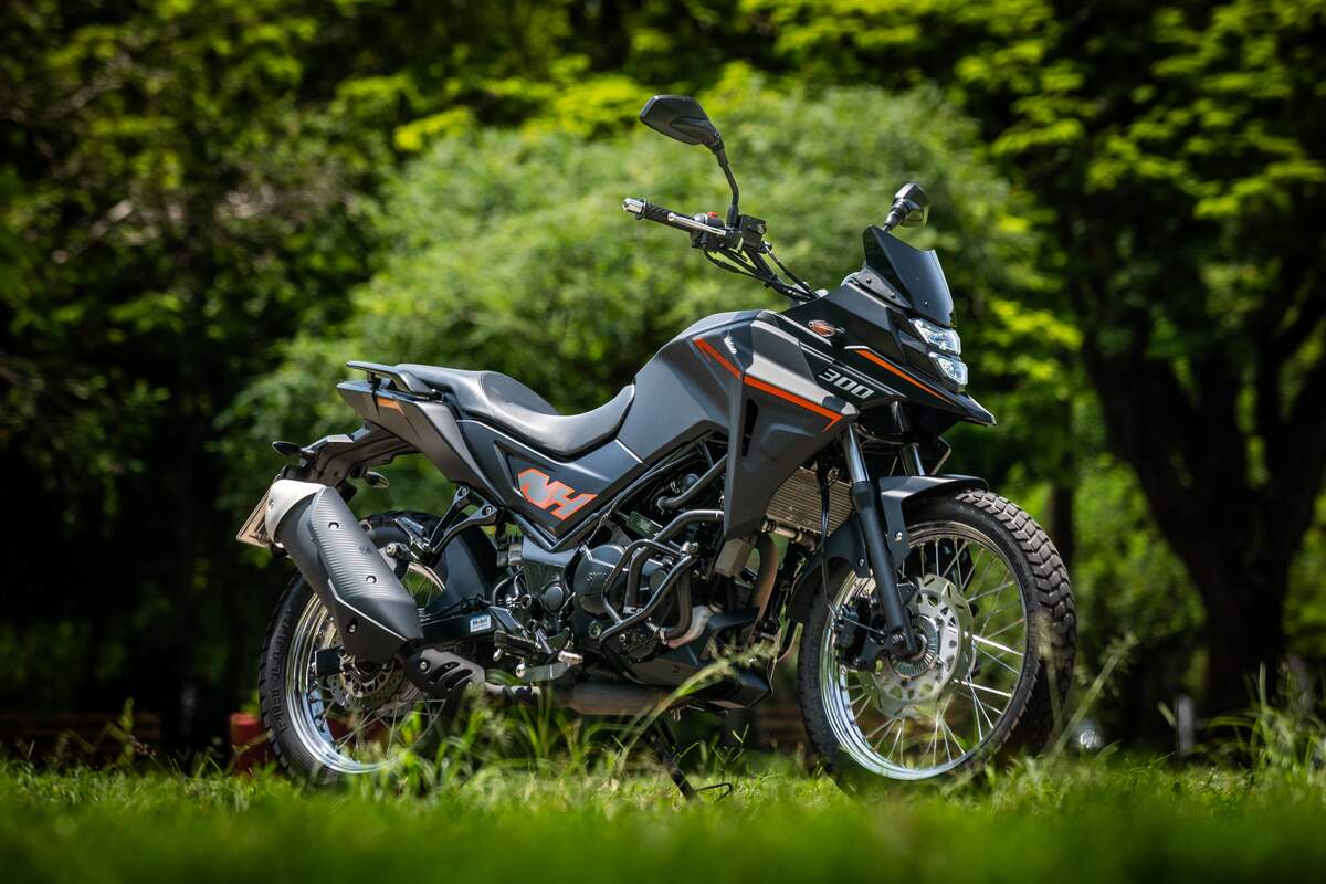 Dafra NH 300: uma off-road equilibrada