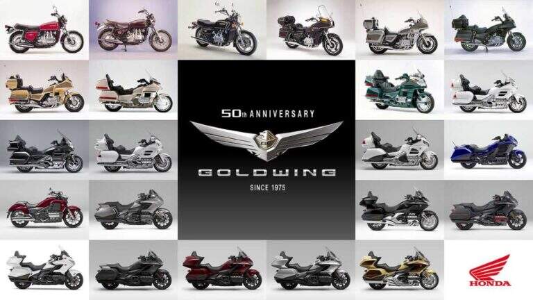 Honda Gold Wing comemora 50 anos de legado: confira todos os modelos ...