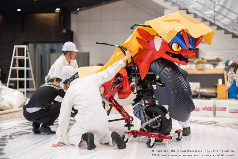 Veja fotos da moto da Honda inspirada no universo Pokémon