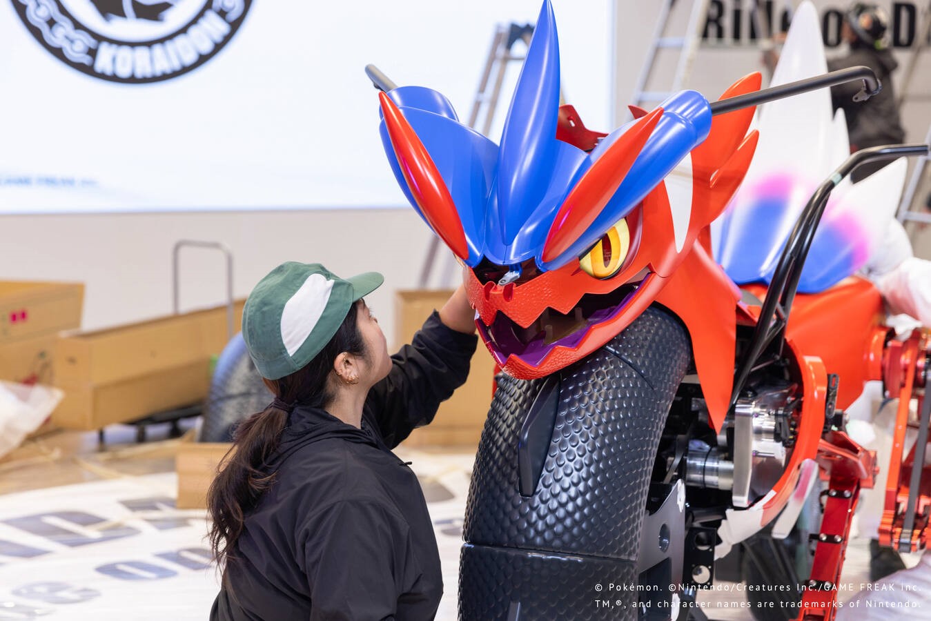 Veja fotos da moto da Honda inspirada no universo Pokémon