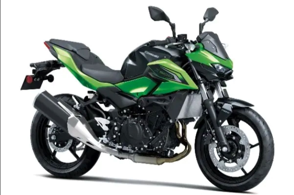 Kawasaki Z 2026: novas cores para as naked Z500, Z650 e Z900